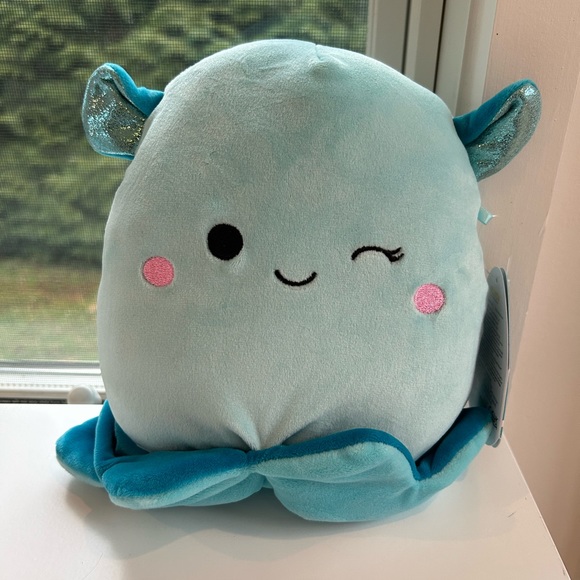 Squishmallows | Toys | Nwt 75 Inch Loretta Dumbo Blue Octopus ...
